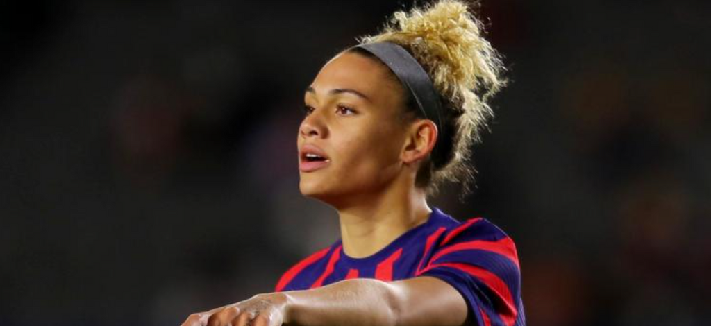 Trinity Rodman carrying on the family headband tradition – Grand Headbands